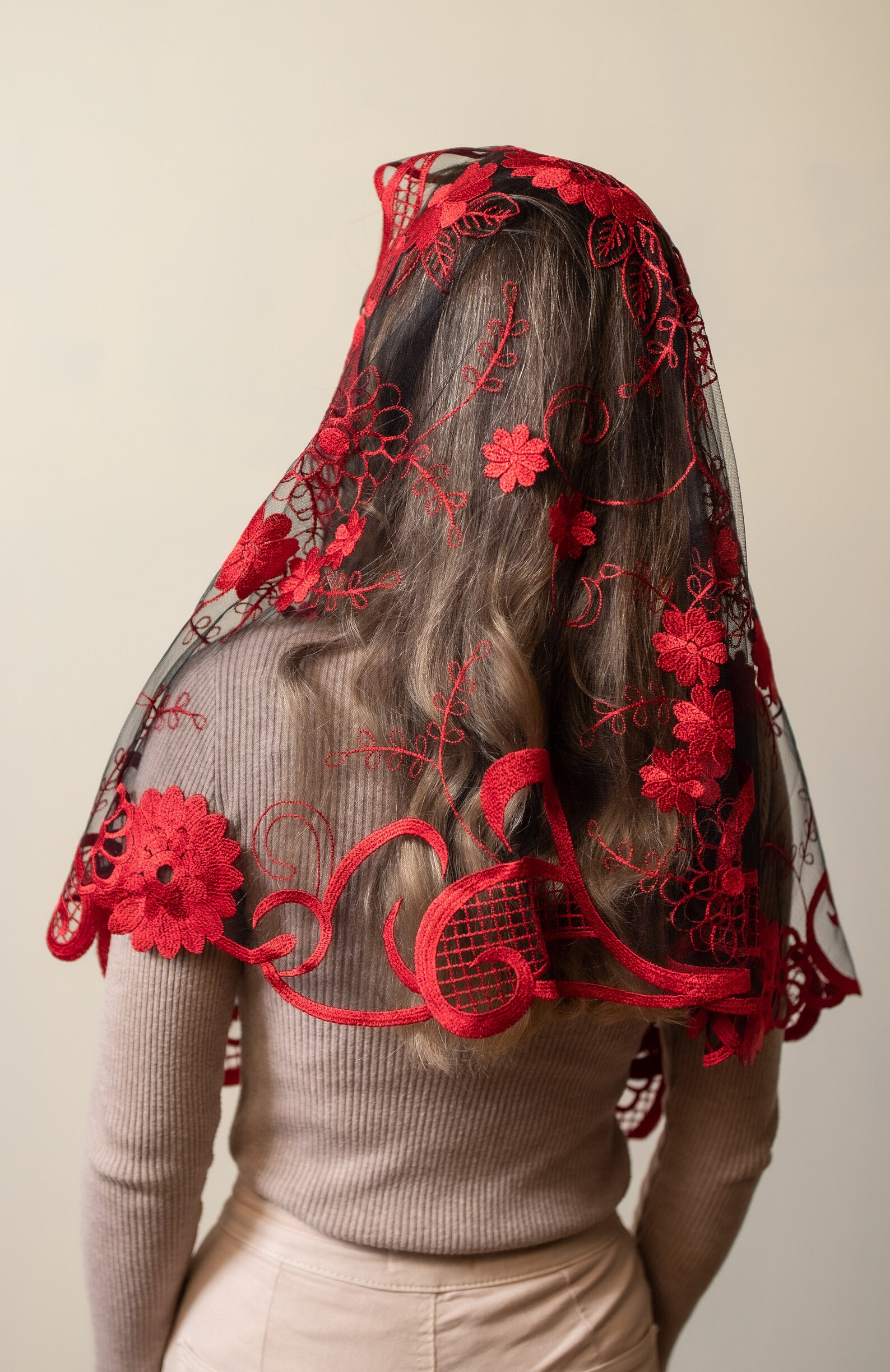 BESTSELLER Veil Catholic Head Covering Veil for Church - Etsy