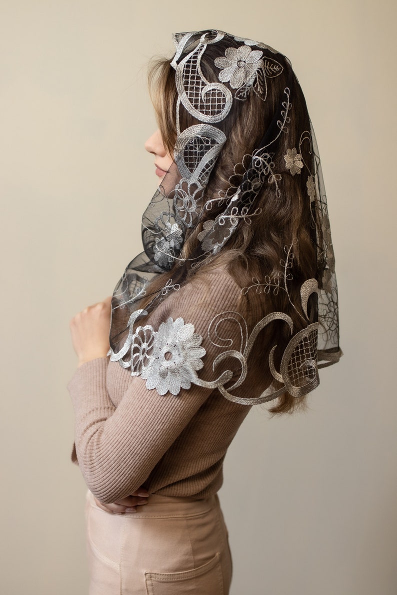 BESTSELLER Veil| Catholic Head Covering Veil for Church, Catholic Lace ...