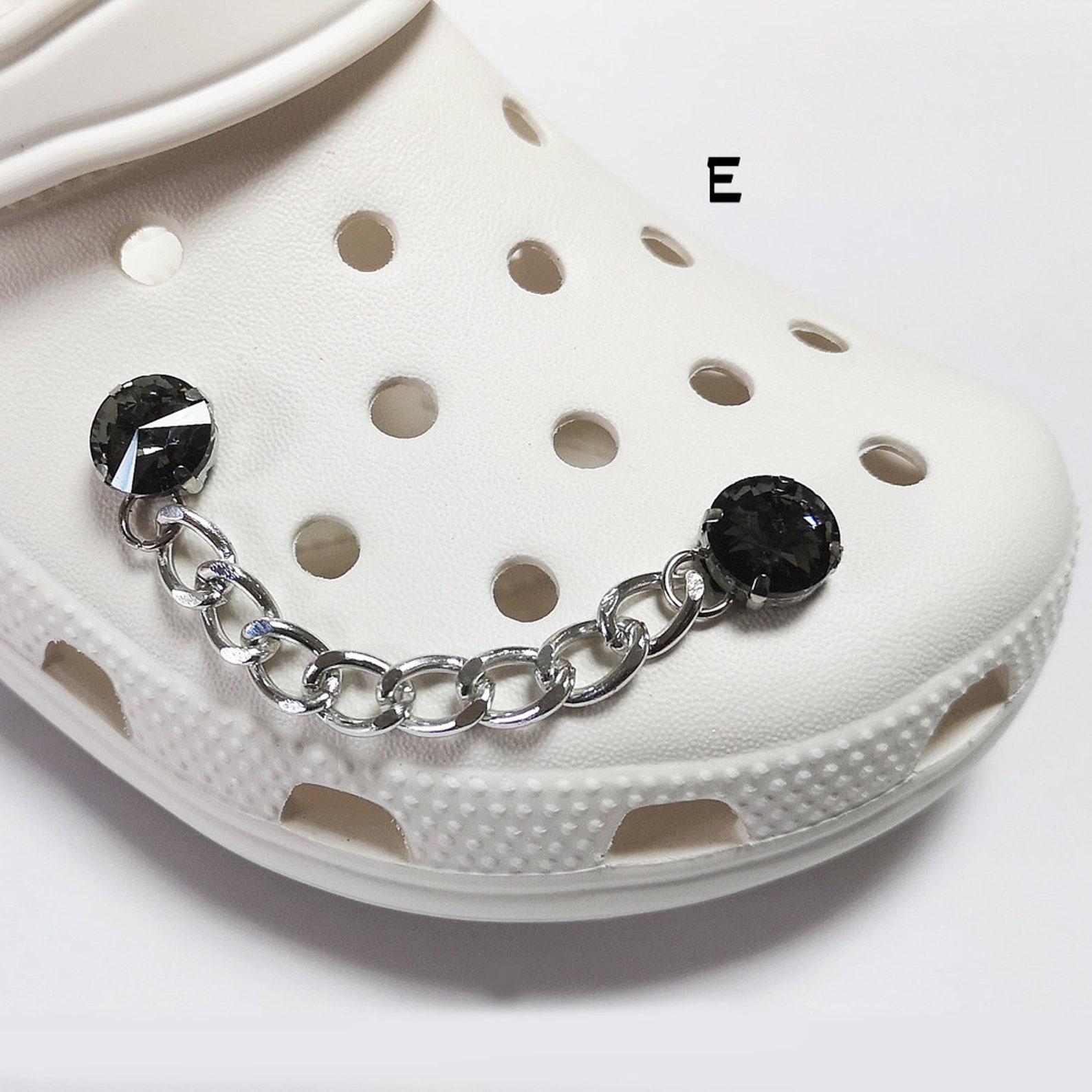 Croc Charms Chain Croc Charms Set Chains Pack Shoe Charms for | Etsy