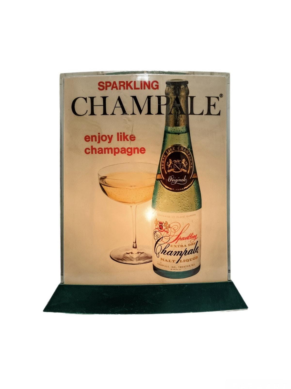 Vintage Sparkling Champale Light up Bar/liquor Store Sign - Etsy