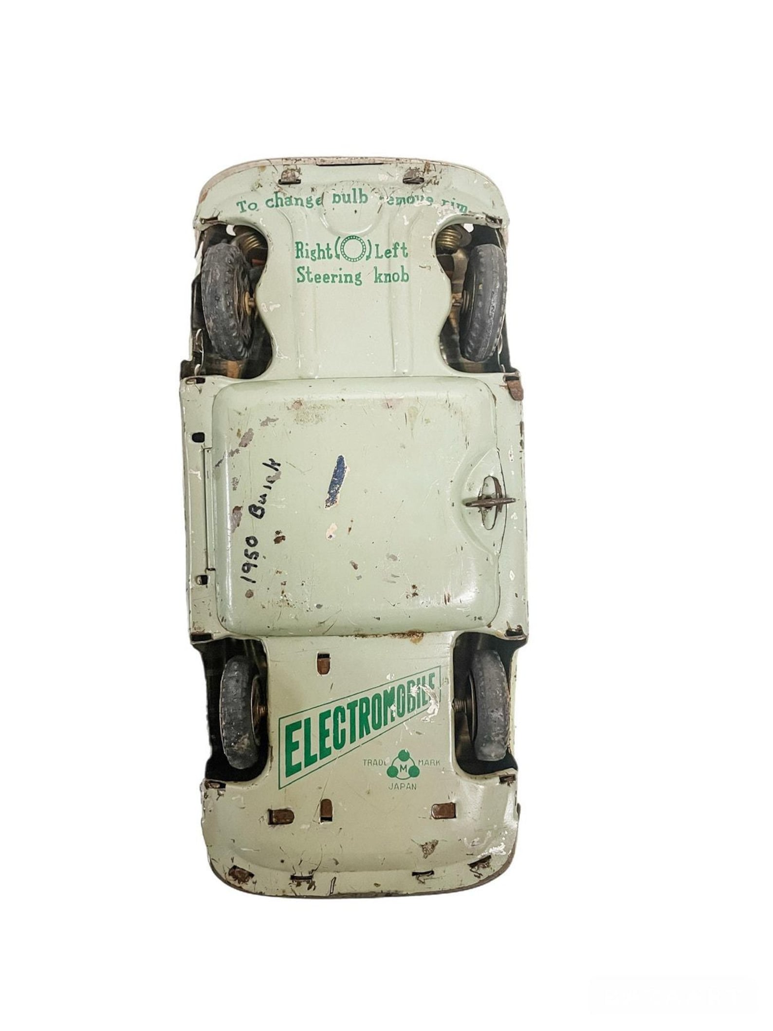 Antique Marusan Japan 1950’s Tin Buick Electromobile Car - Etsy