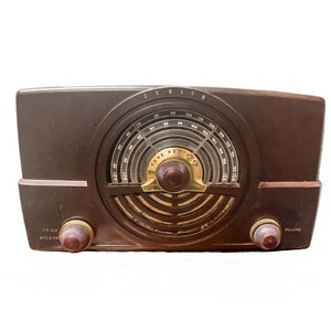 Vintage Zenith Long Distance Tube Radio Model 7H820- 1948 - Etsy