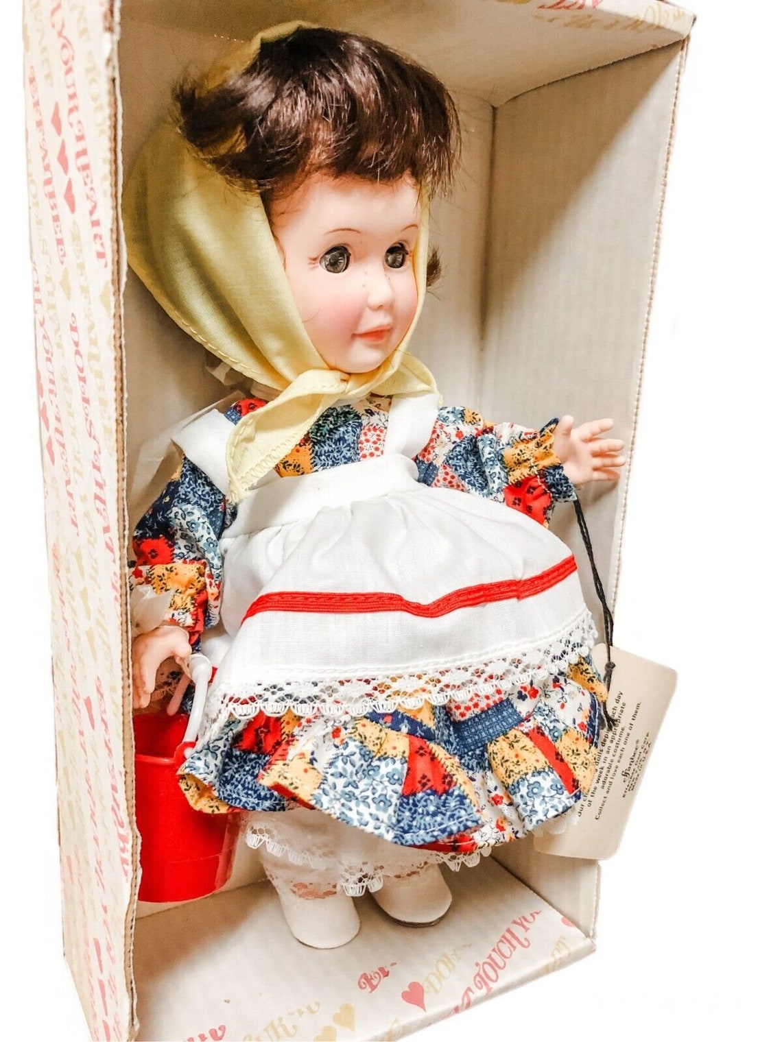 Effanbee Day by Day Saturday Doll "child Works Hard for A Living 1980's ...