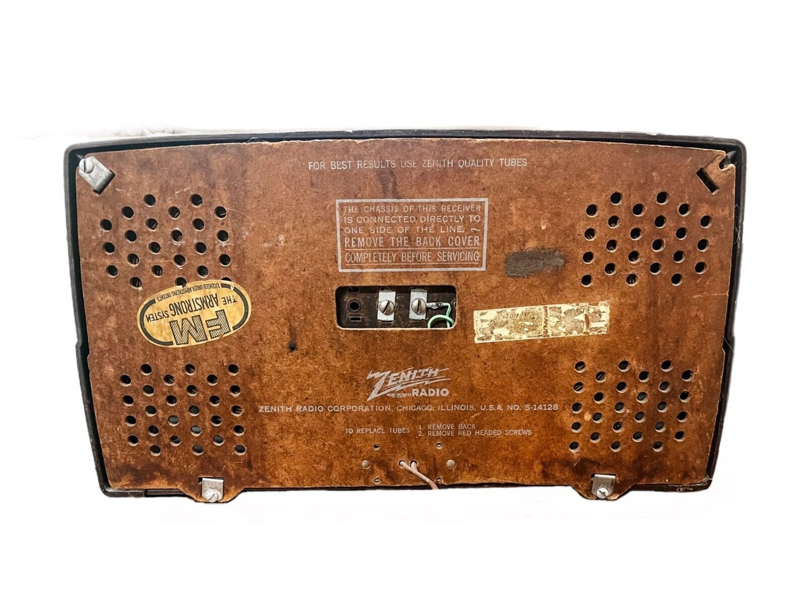 Vintage Zenith Long Distance Tube Radio Model 7H820- 1948 - Etsy