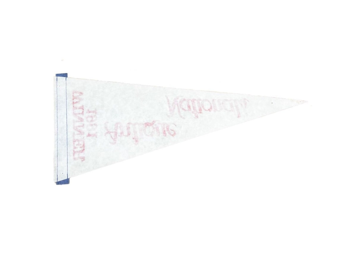 Vintage Felt Pennant Antique Nationals Winner 1991 - Etsy
