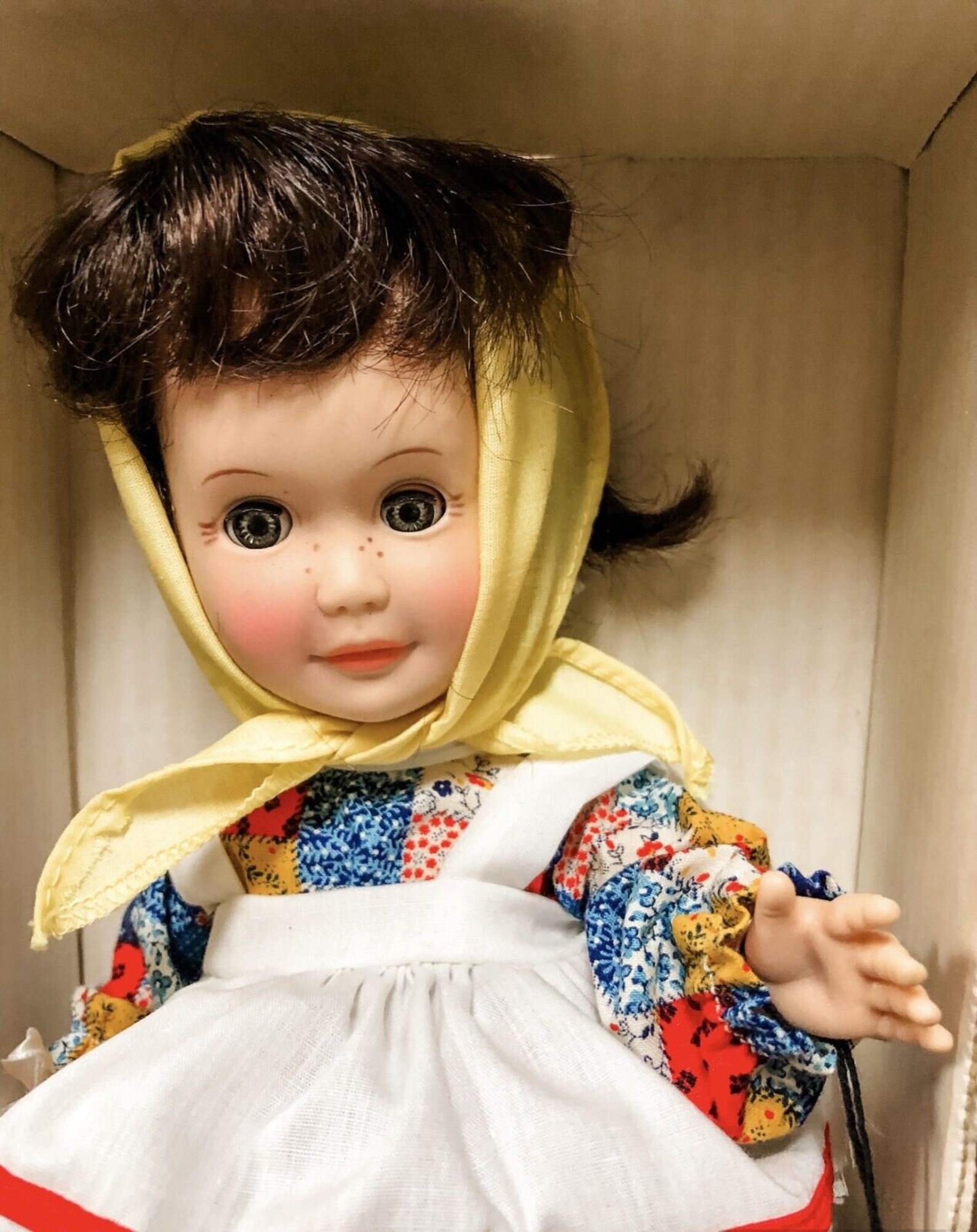 Effanbee Day by Day Saturday Doll "child Works Hard for A Living 1980's ...