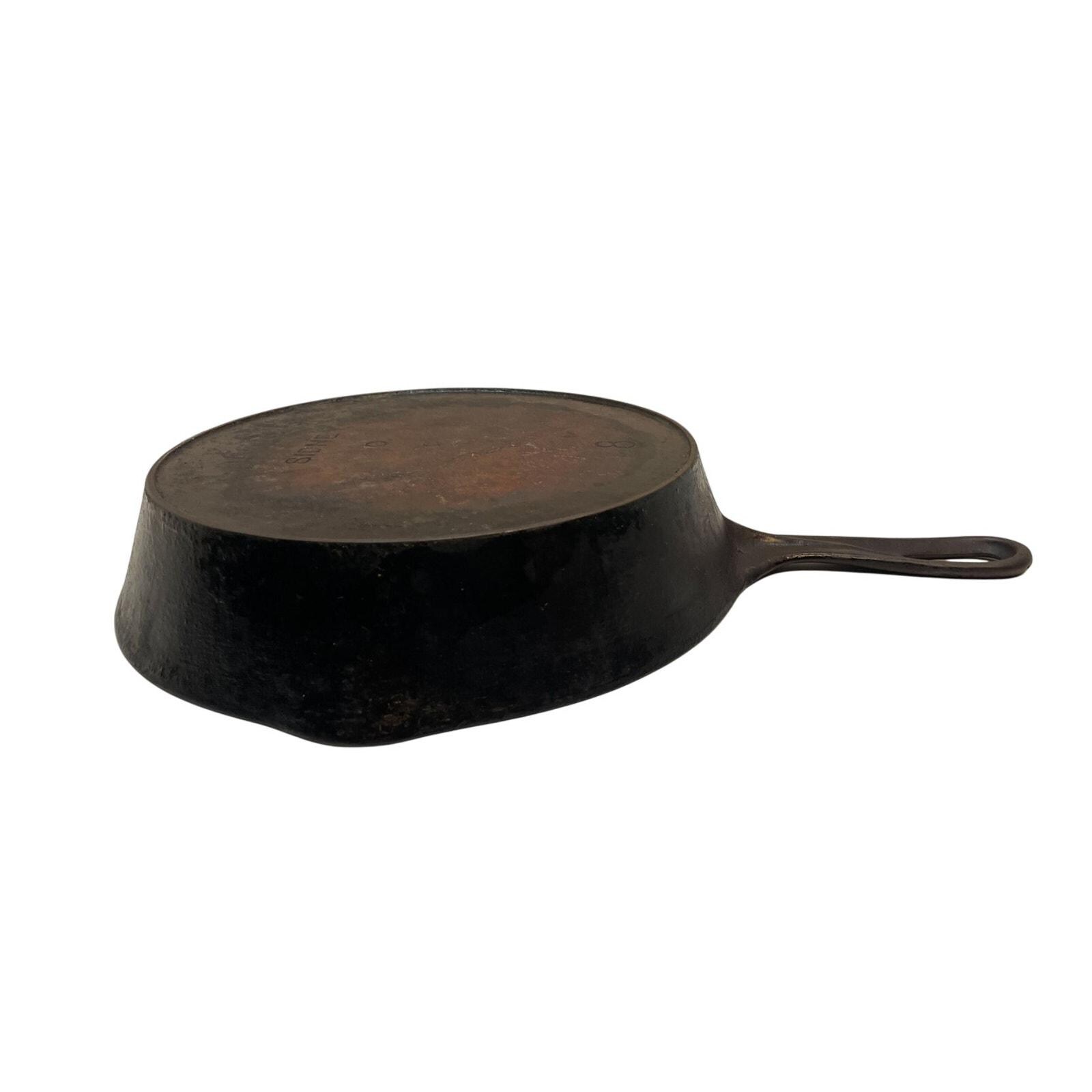 Vintage No 8 Wagner Sidney 0 Cast Iron Fry Pan Skillet 10" Heat Ring - Etsy