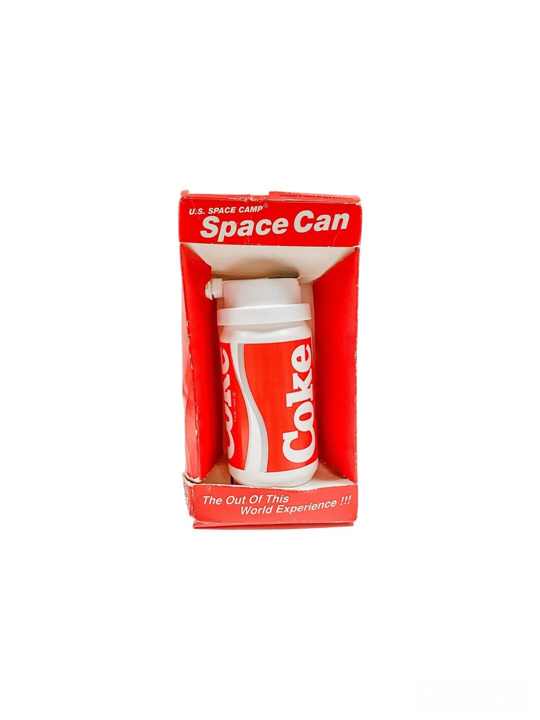 Vintage US Space Camp Coca Cola Space Can Water Bottle New in Box - Etsy