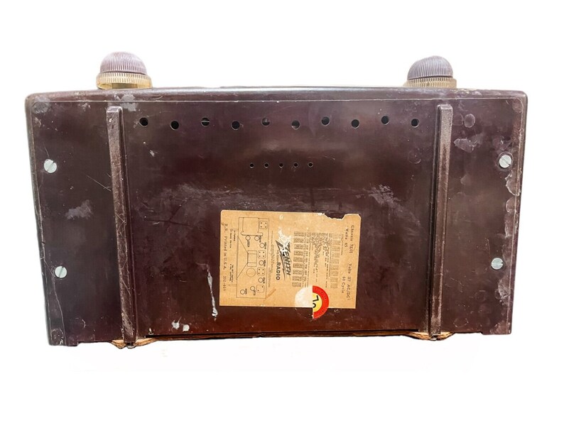 Vintage Zenith Long Distance Tube Radio Model 7H820 1948 - Etsy