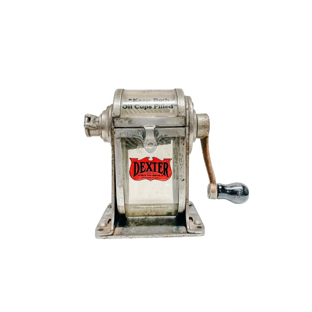 Vintage Dexter Manual Pencil Sharpener No.1 Hand Crank - Etsy