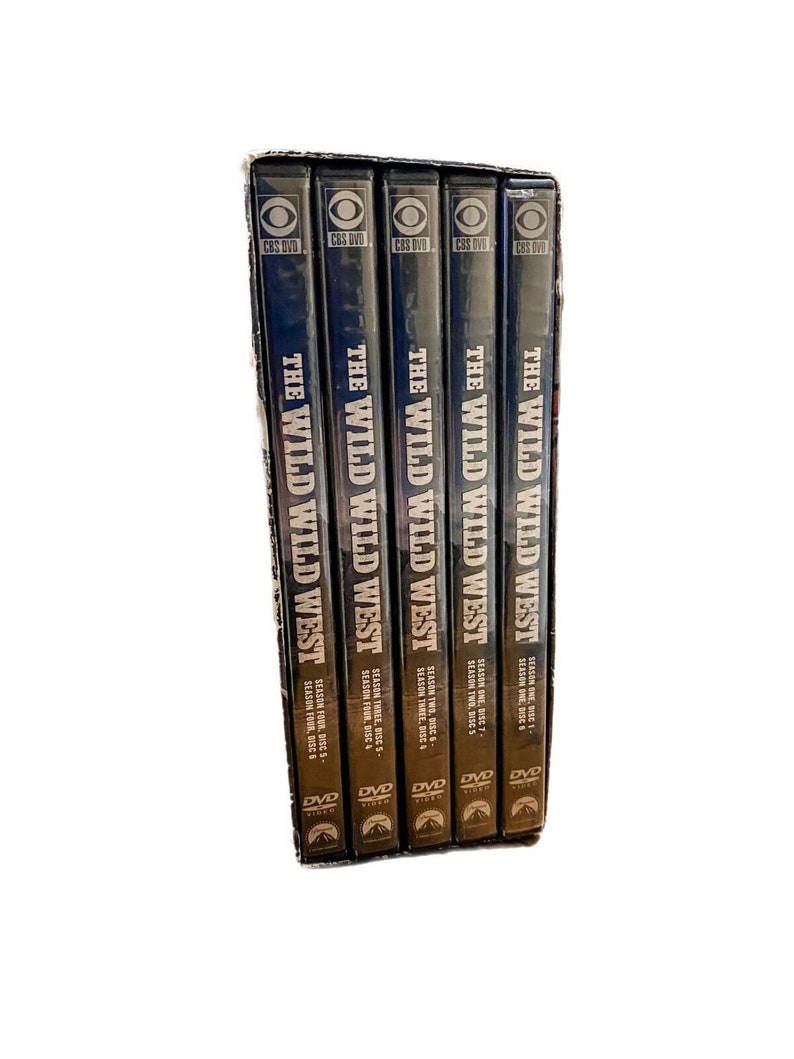 The Wild Wild West: the Complete Series (DVD) - Etsy