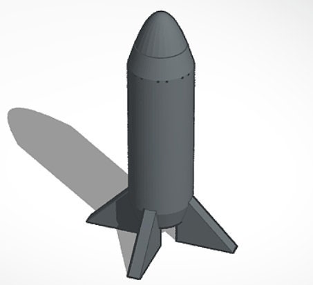 Model Rocket V1 - GWS Designs - Etsy