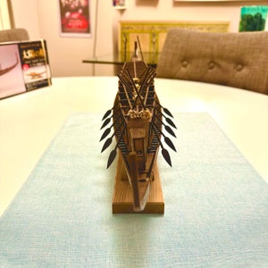 Khufu Model Solar Boat - Recreated Ship of Ancient Egypt - Etsy Canada