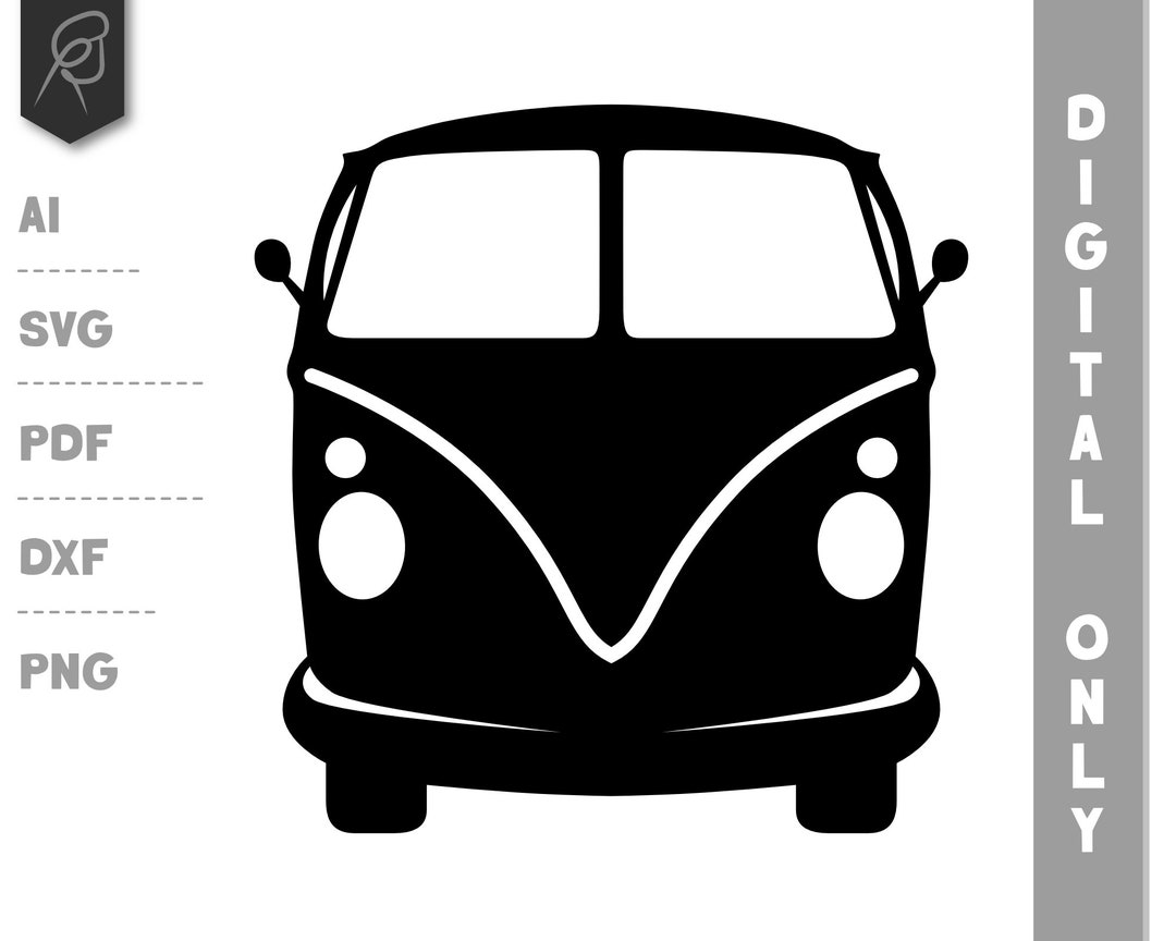 Vw Hippie Bus, Hippie Van Svg, Hippie Bus, Volkswagen Bus, Svg, Png ...
