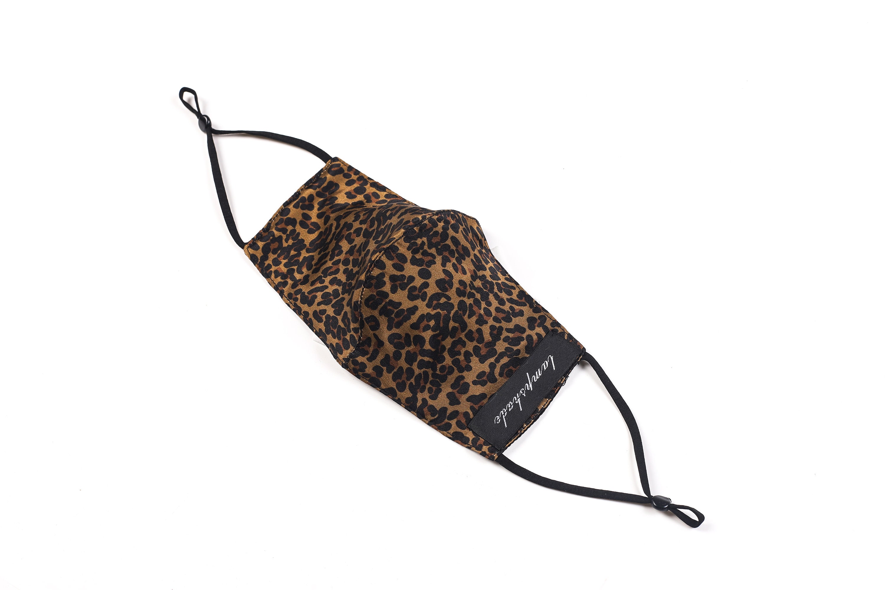 Leopard Print Silk Face Mask / 100% Mulberry Silk / Double - Etsy