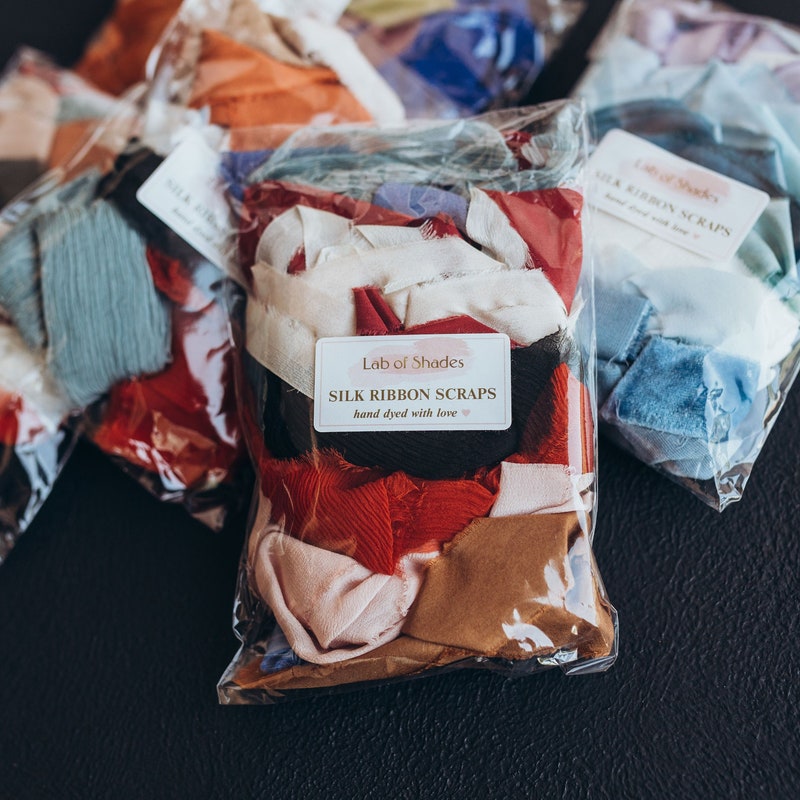 Silk Scraps - Etsy
