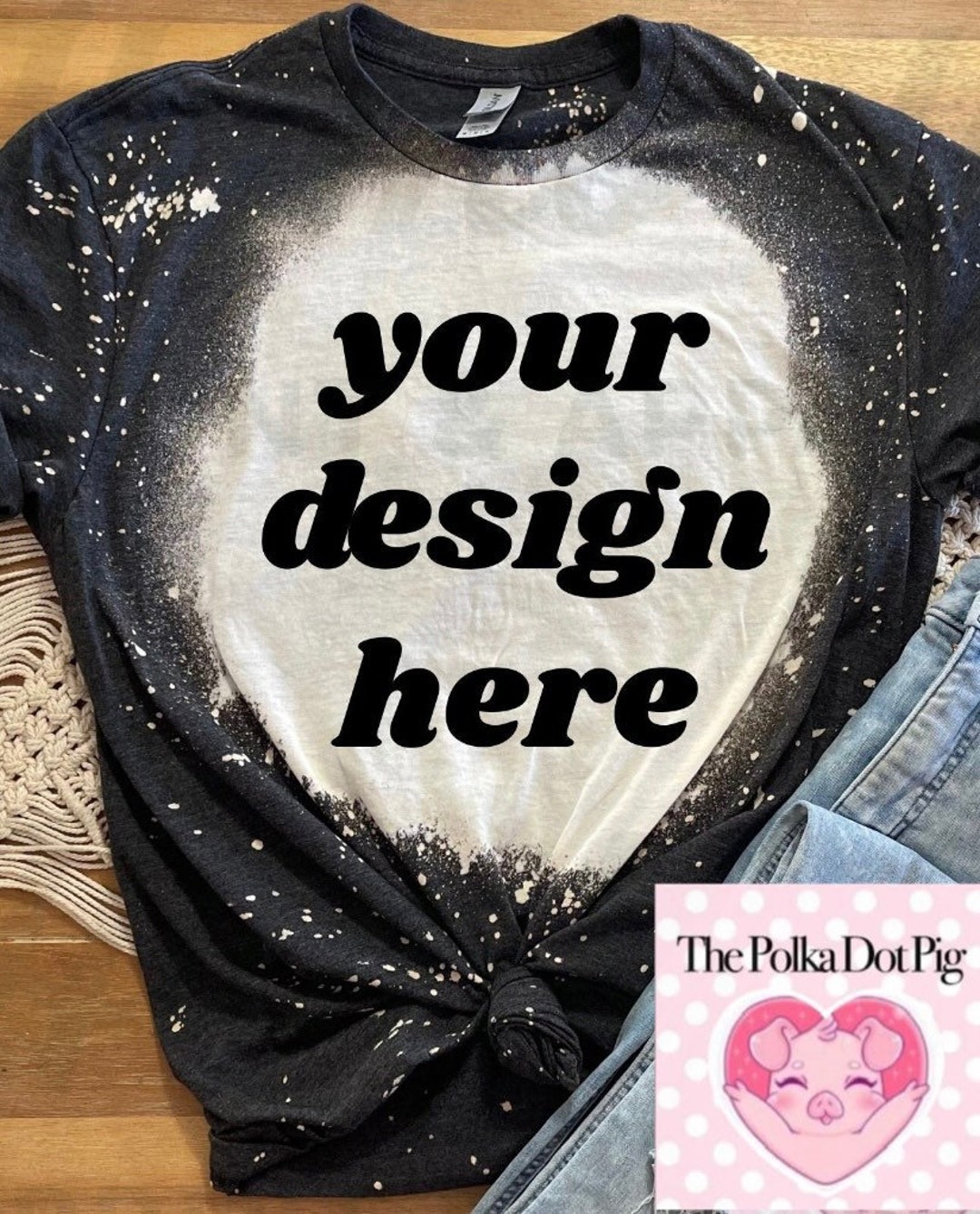 Custom Bleach Shirt, Make Your Own Shirt, Create Your Own Custom ...