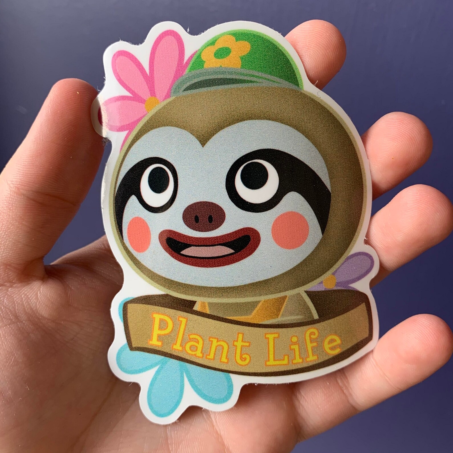 Leif plant Life Sticker Animal Crossing Sticker Weatherproof Decal ...