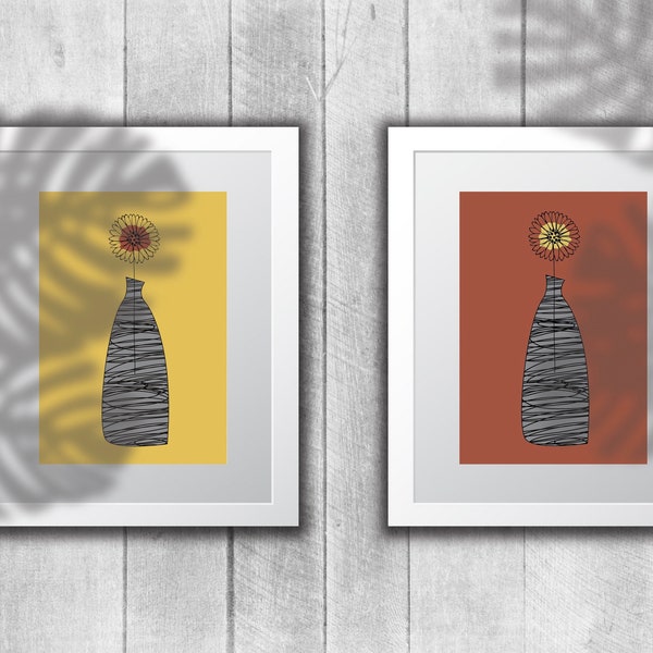 Ochre and Rust - Etsy