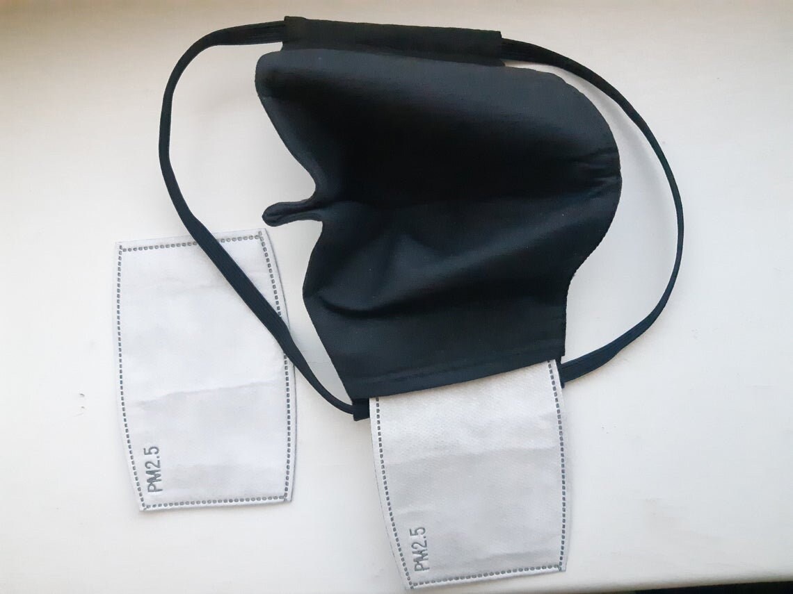 Overhead Face Mask for Glasses Pack, Behind Head for Hearing Aid ...