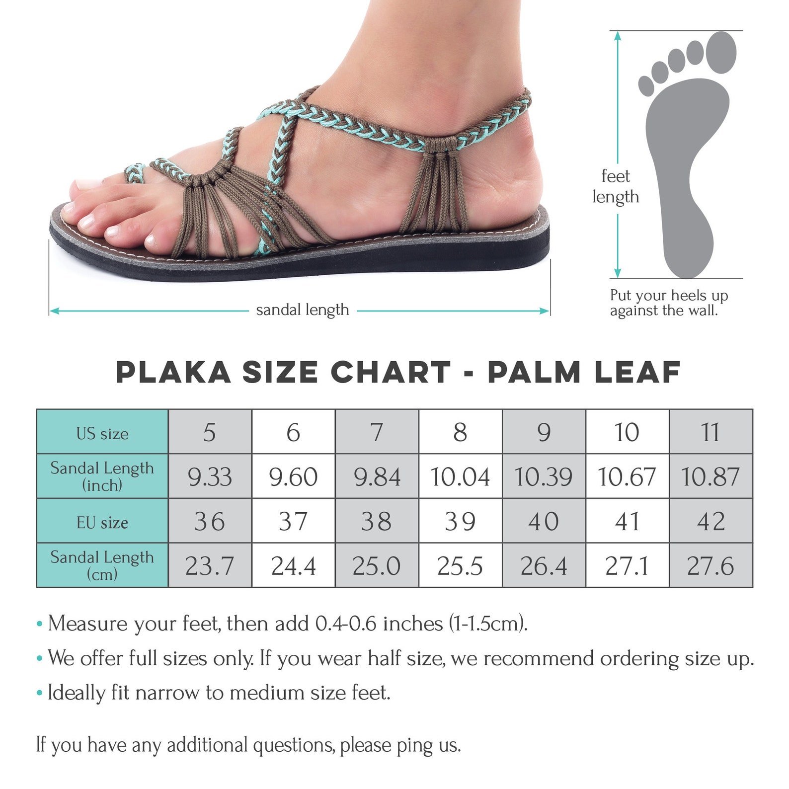 Plaka Palm Leaf Flat Summer Sandals for Women | Perfect for the Beach ...