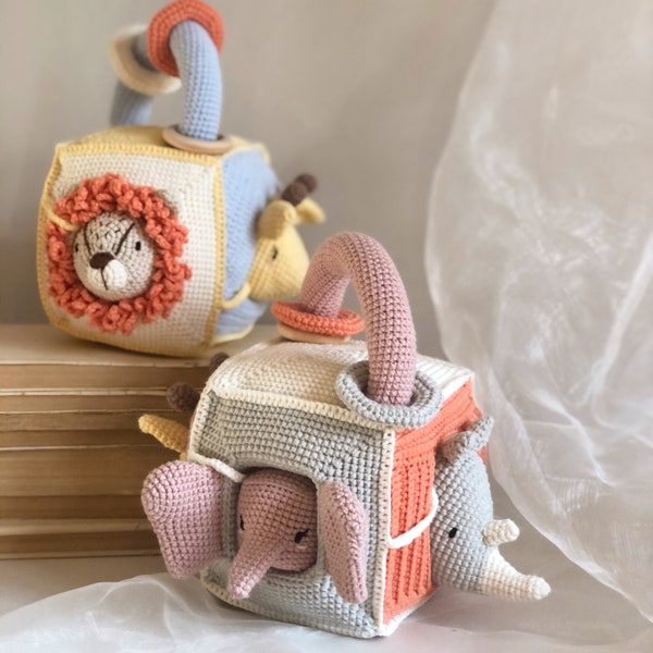 Crochet Activity Cube - Etsy