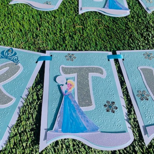Frozen Banner - Etsy