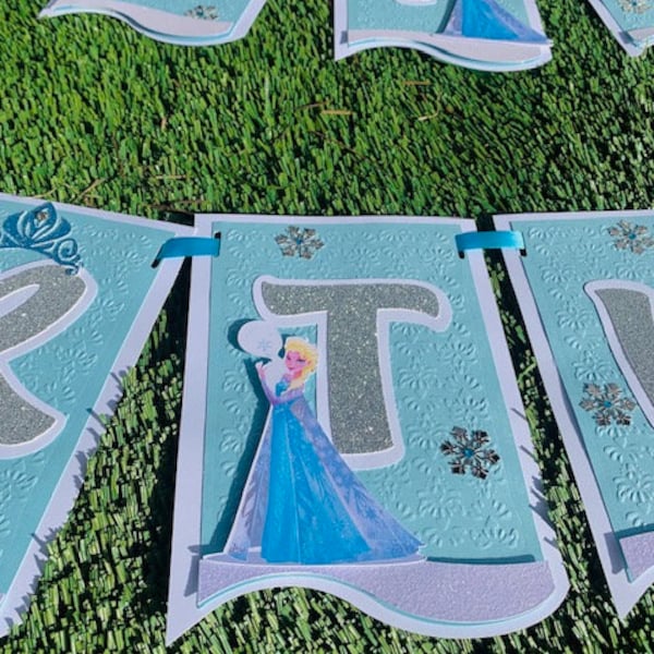 Frozen Banner - Etsy