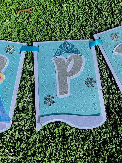 Frozen Banner - Etsy