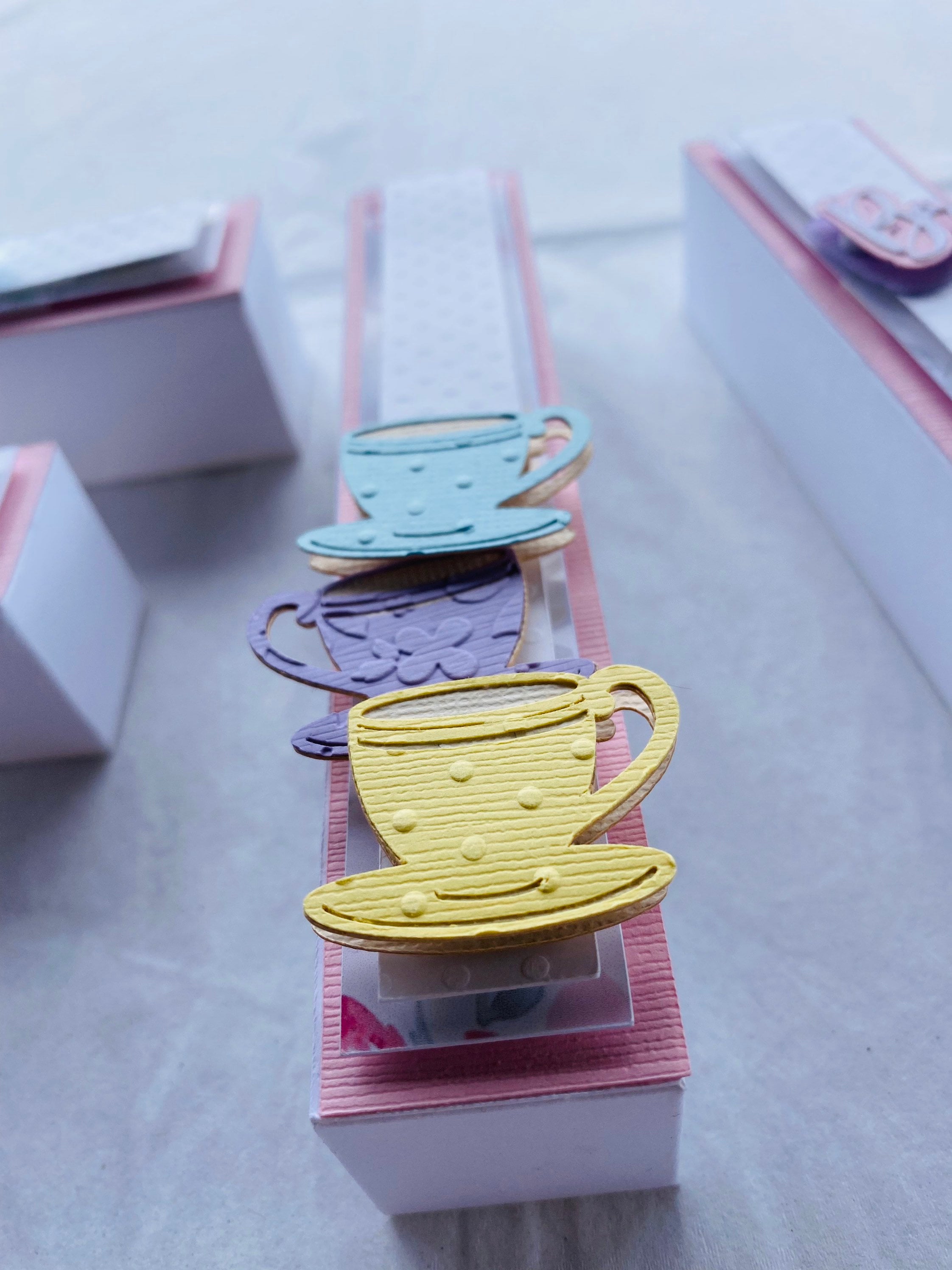 Tea Party 3D Letters - Etsy