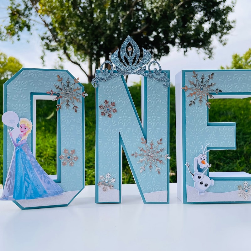 Frozen Number 3 Png - Etsy
