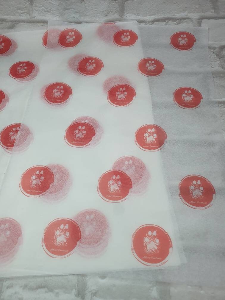 Logo Tissue Paper Packing Paper Personalised Tissue Paper - Etsy UK
