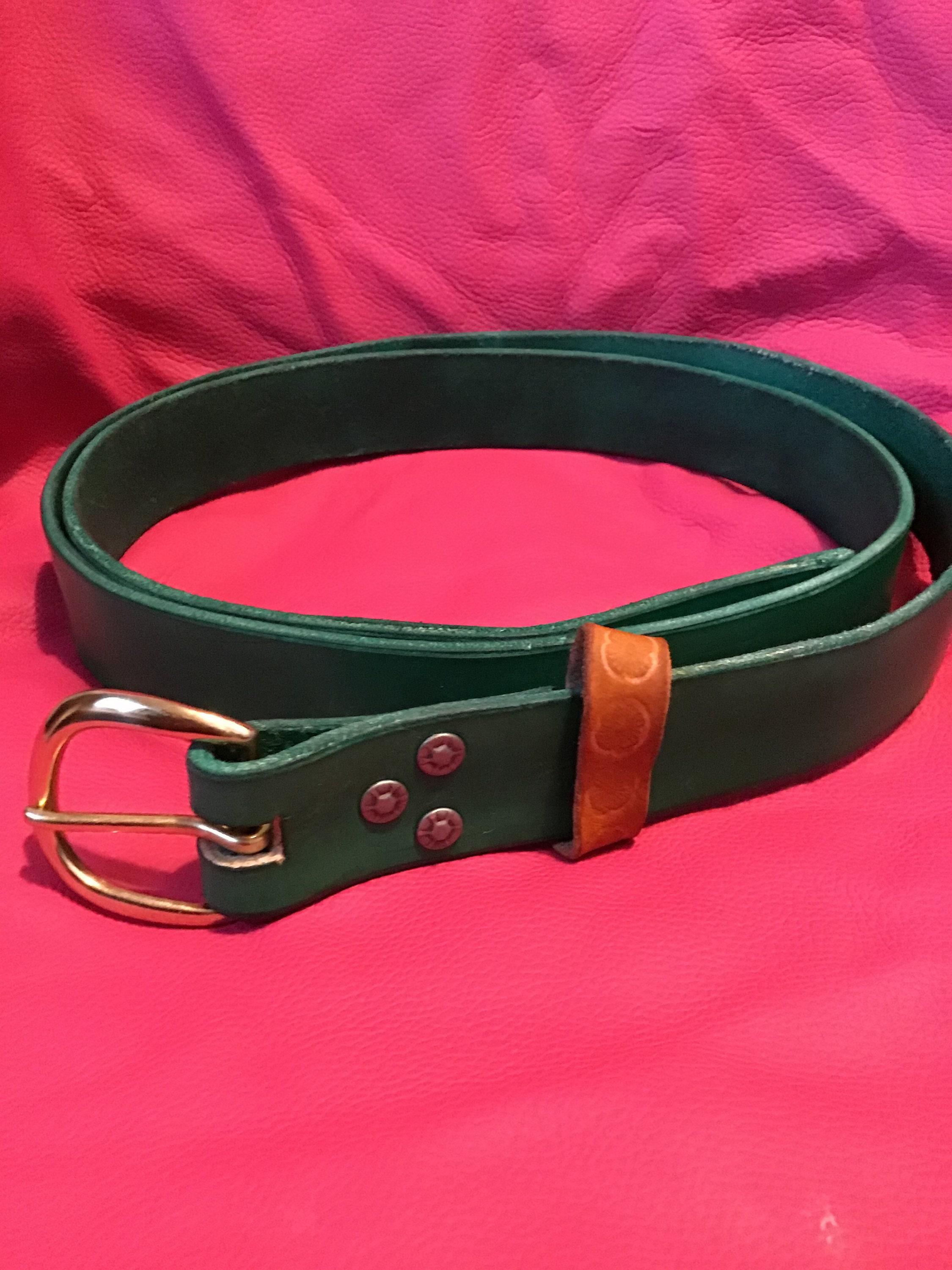 Custom Leather Belts - Etsy