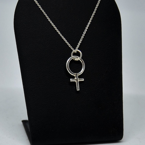 Female Sign Necklace - Etsy