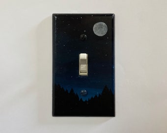 The Starry Night van Gogh Light Switch Cover | Etsy