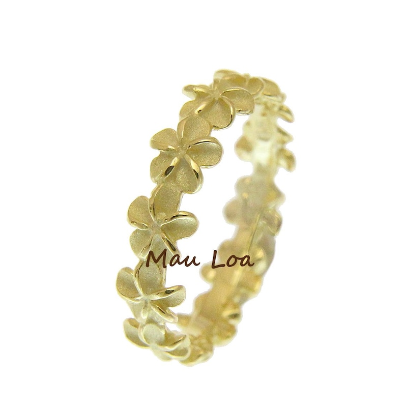 Plumeria Ring - Etsy