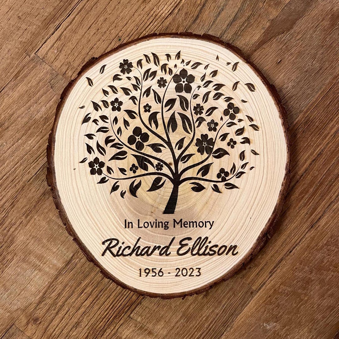Personalised Memorial Plaque | Memorial Gift | in Loving Memory ...