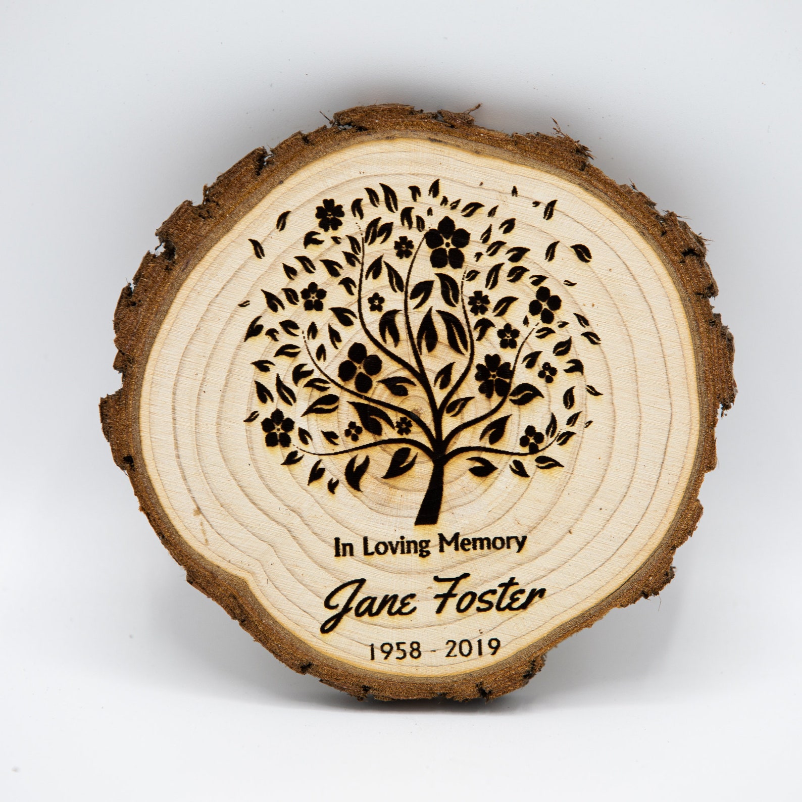 Personalised Memorial Plaque Memorial Gift in Loving - Etsy