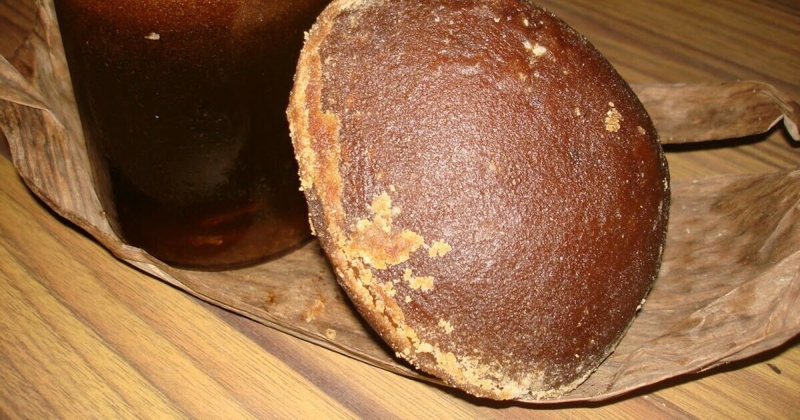 Ceylon Palm Jaggery (kithul Hakuru) 100% Organic Made With Pure Kithul ...