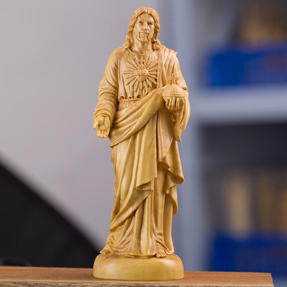 Jesus Statue In Church
