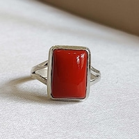 Coral Ring - Etsy