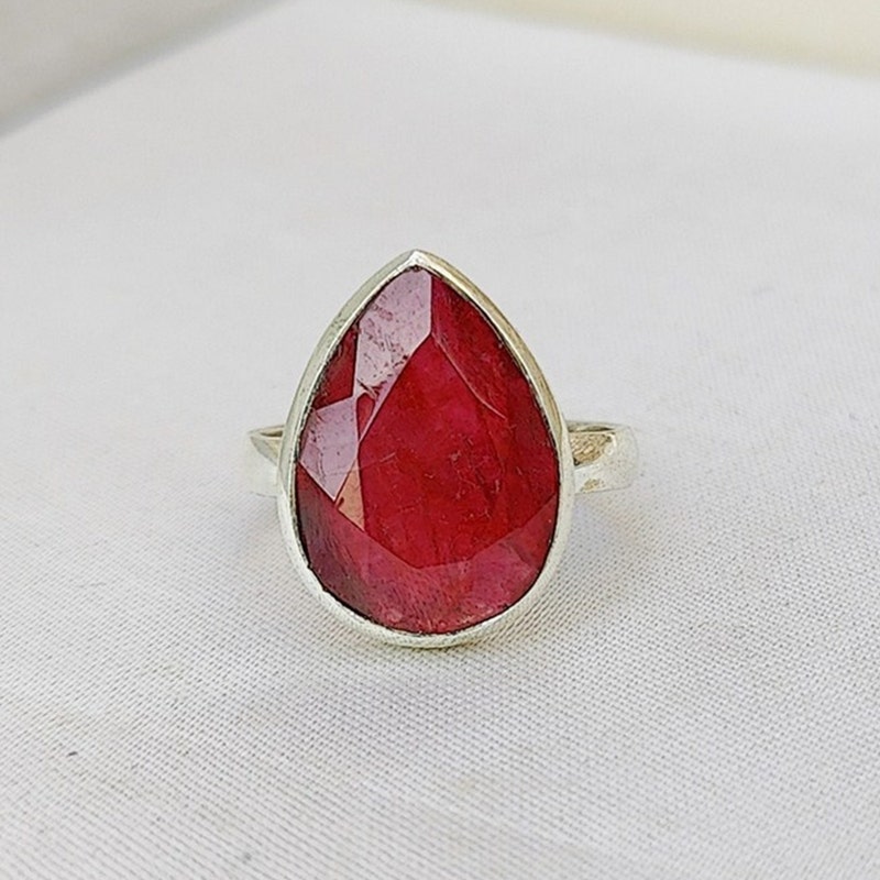 Indian Ruby Necklace - Etsy