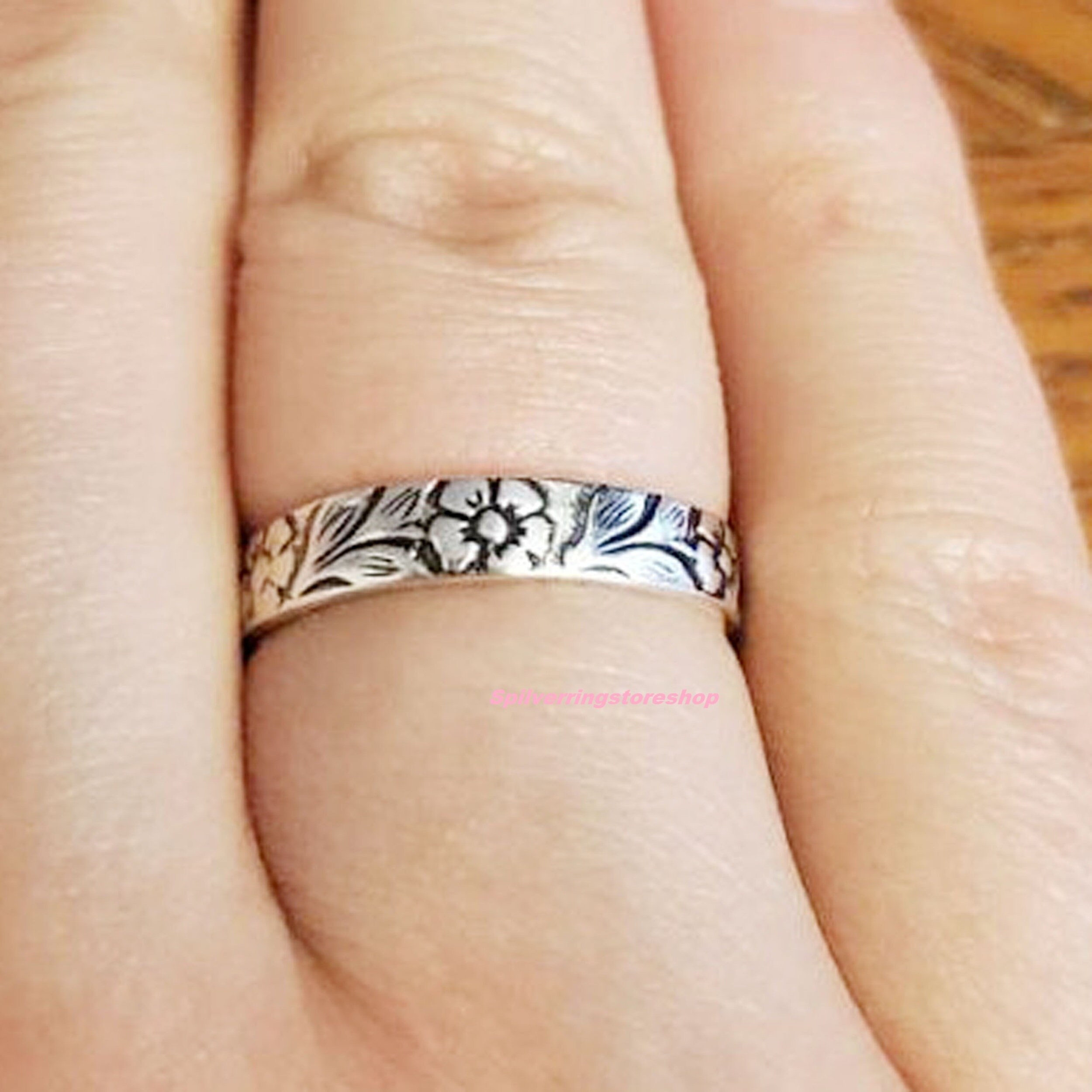 925 Sterling Silver Ring Handmade Ring Band Ring Thumb | Etsy