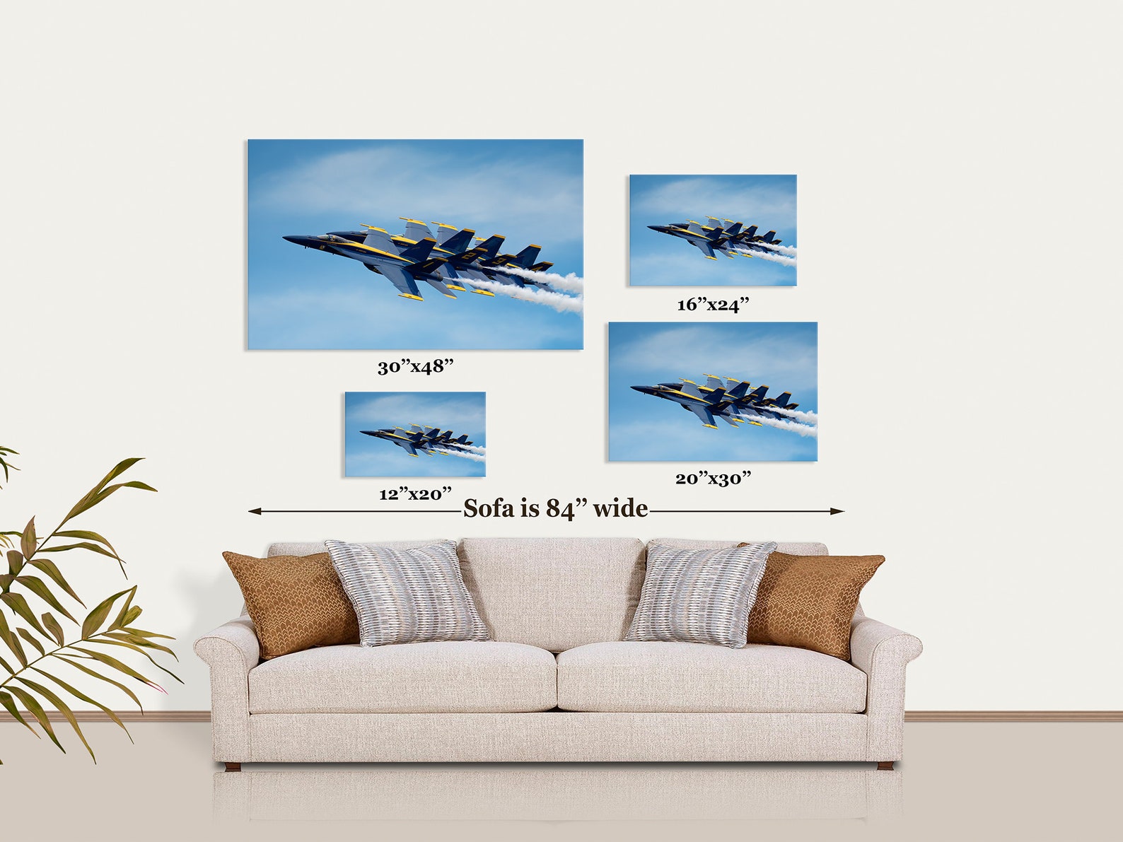 Blue Angels #1 Canvas Print - Etsy