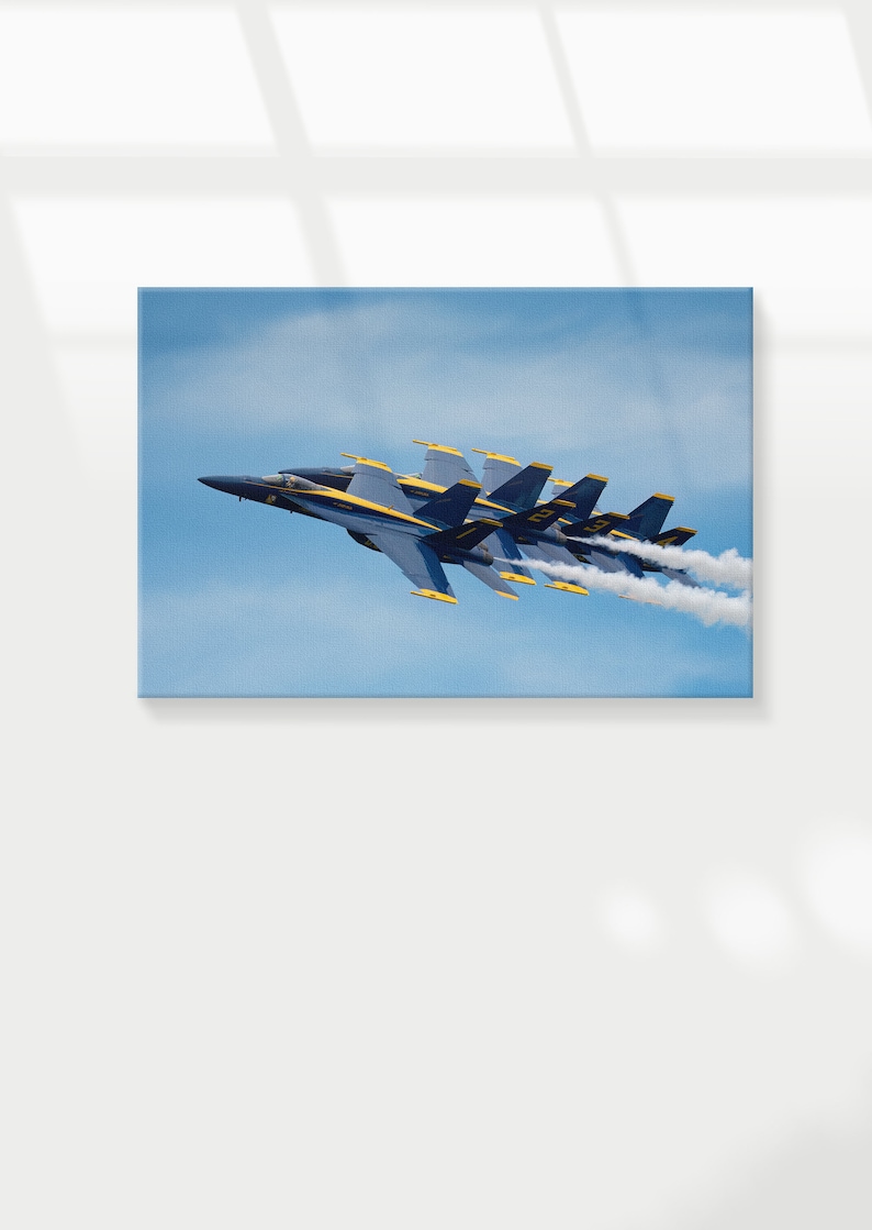 Blue Angels #1 Canvas Print - Etsy