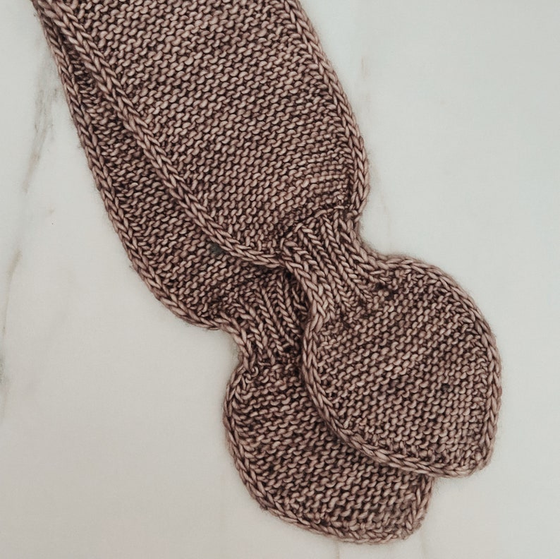 Heirloom Keyhole Scarf Knitting Pattern PDF Immediate Download - Etsy