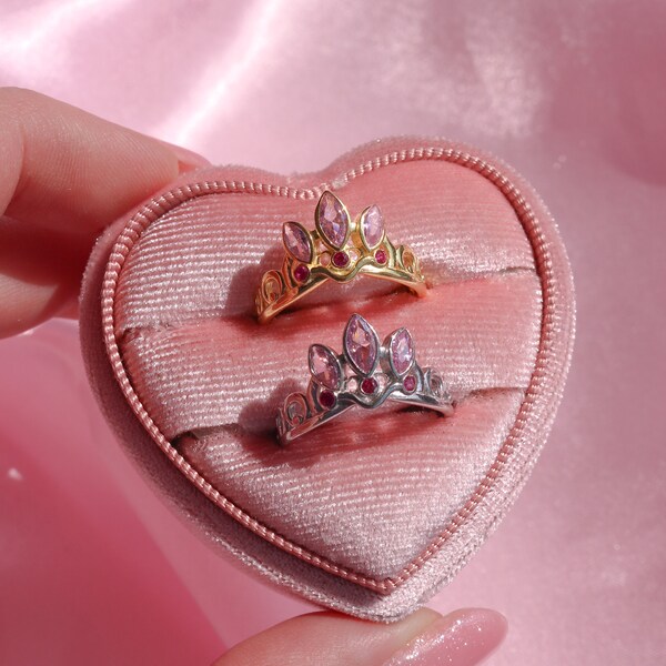 Rapunzel Crown Ring - Etsy