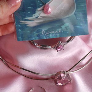 Swan Lake Princess Odette Pink Stone Tiara Silver Plated - Etsy Canada
