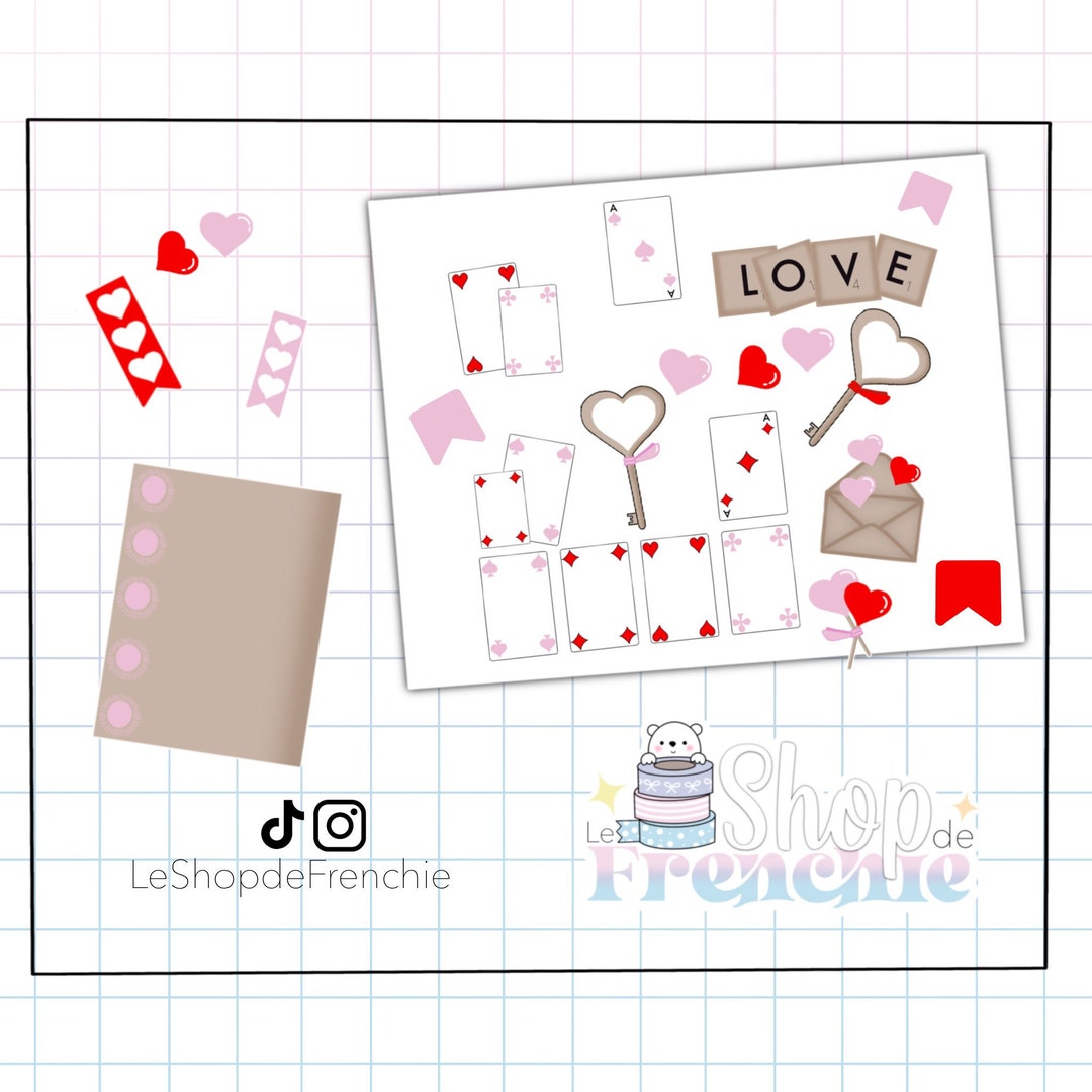 Monthly Set of 2 Sticker Boards on the Theme of - Etsy UK