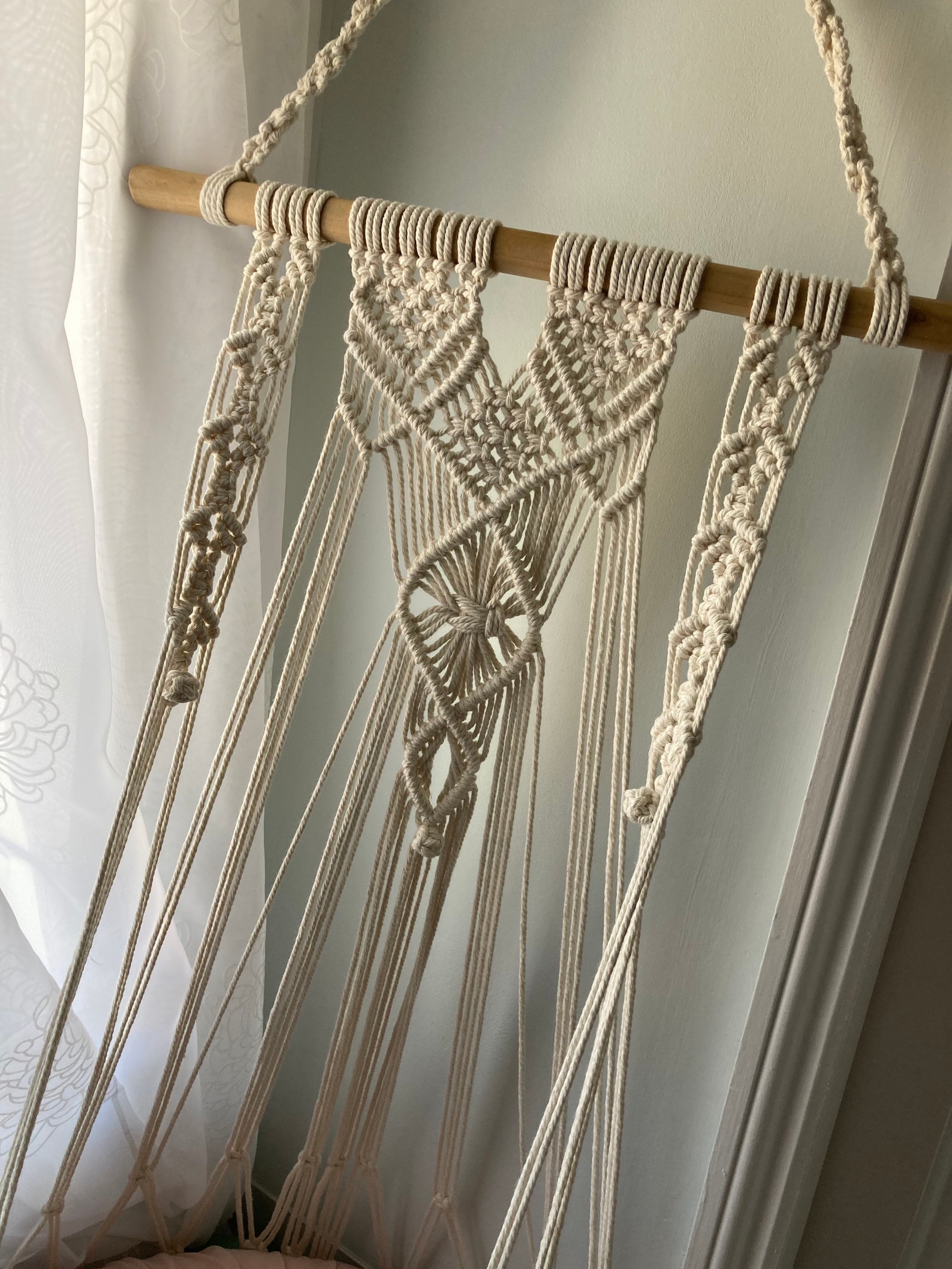 Hamaca de gato Macrame hecha a mano - Etsy España